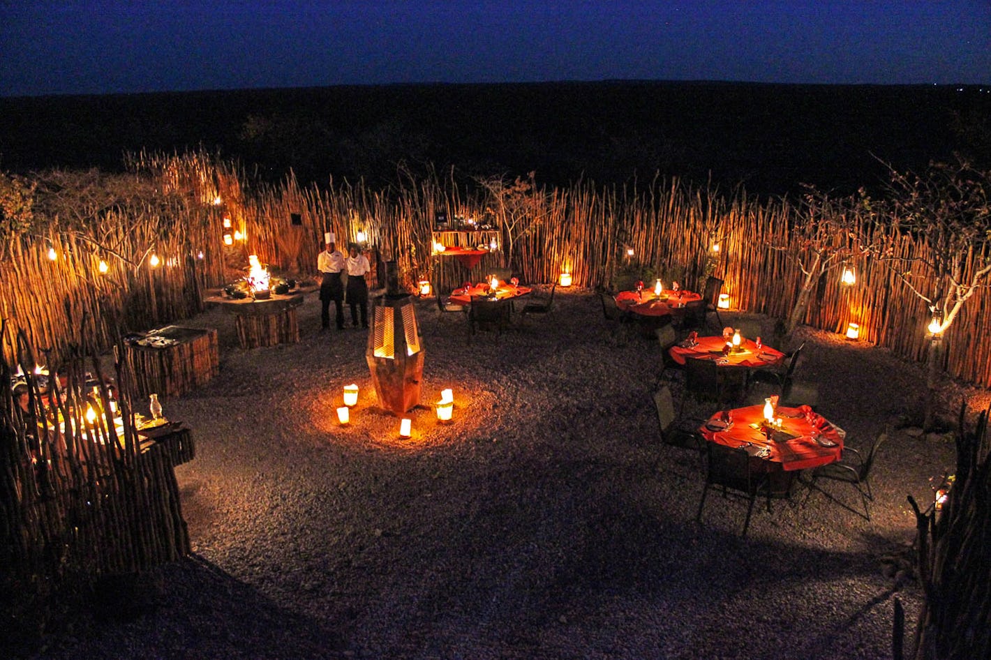 Boma Dinner Under The Stars Timbuktu Travel